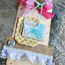 Hand-coloured Apple Greeting Card on Luulla